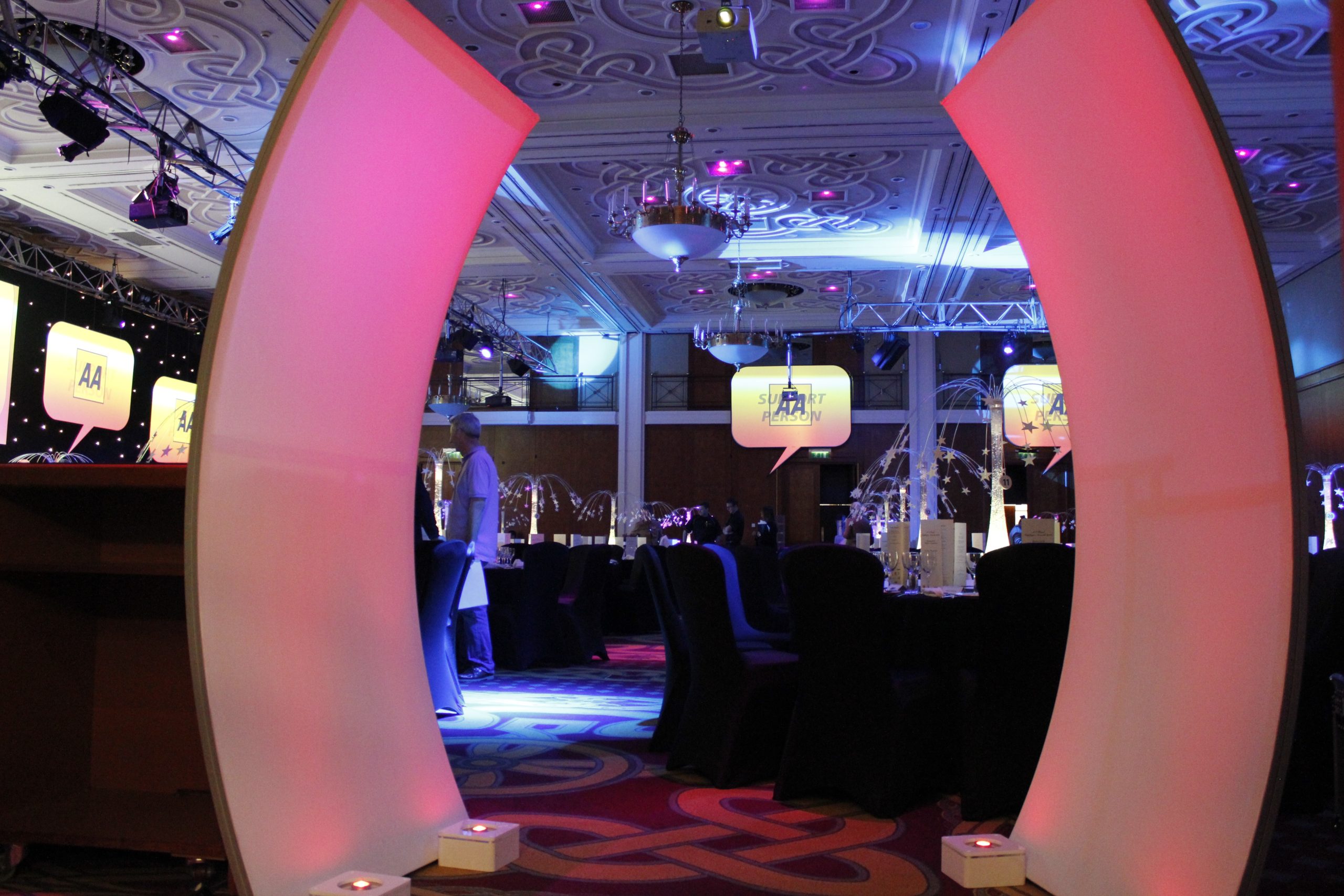 Arc Entrance Panels - Table Art