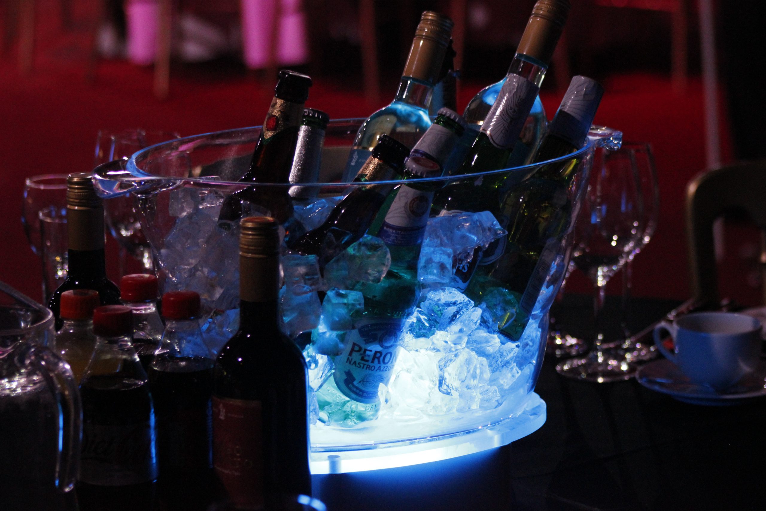 Ice Bucket Single Centerpieces - Table Art