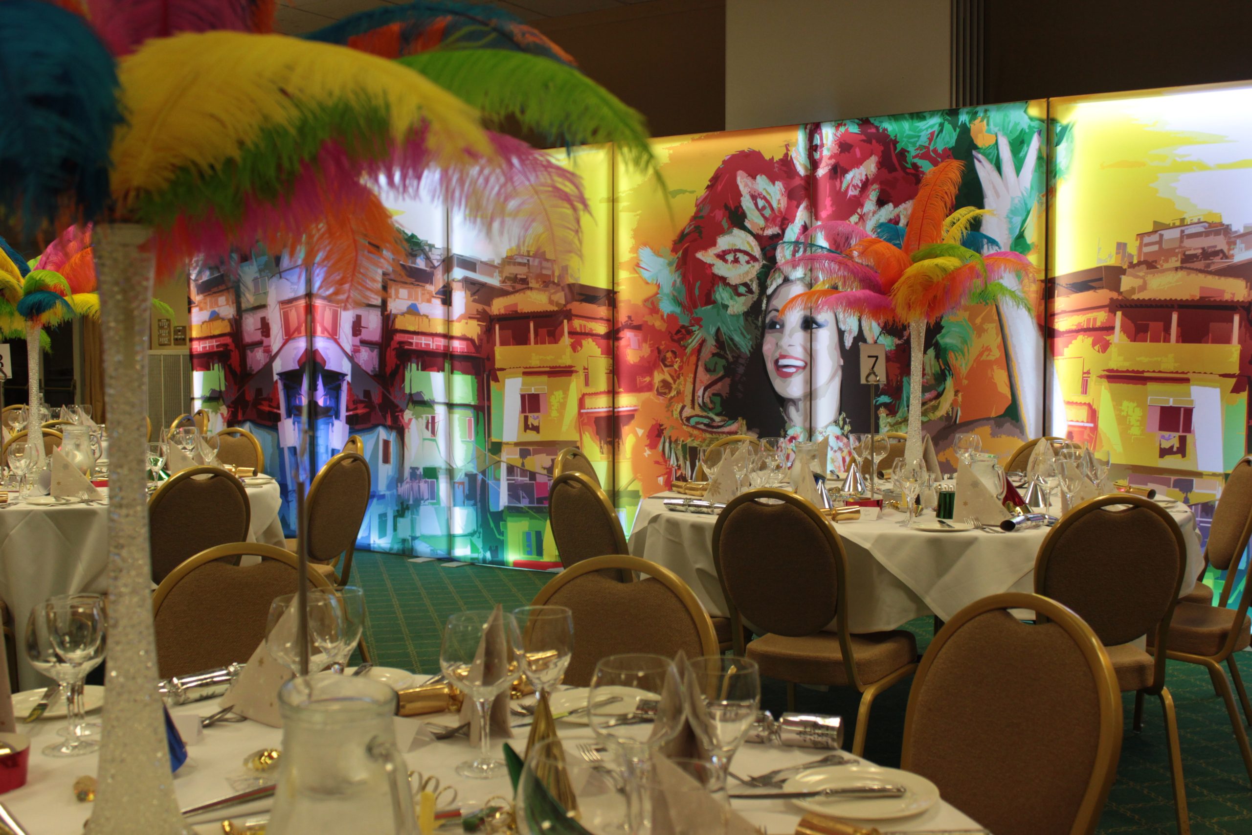 Carnival Theme - Table Art